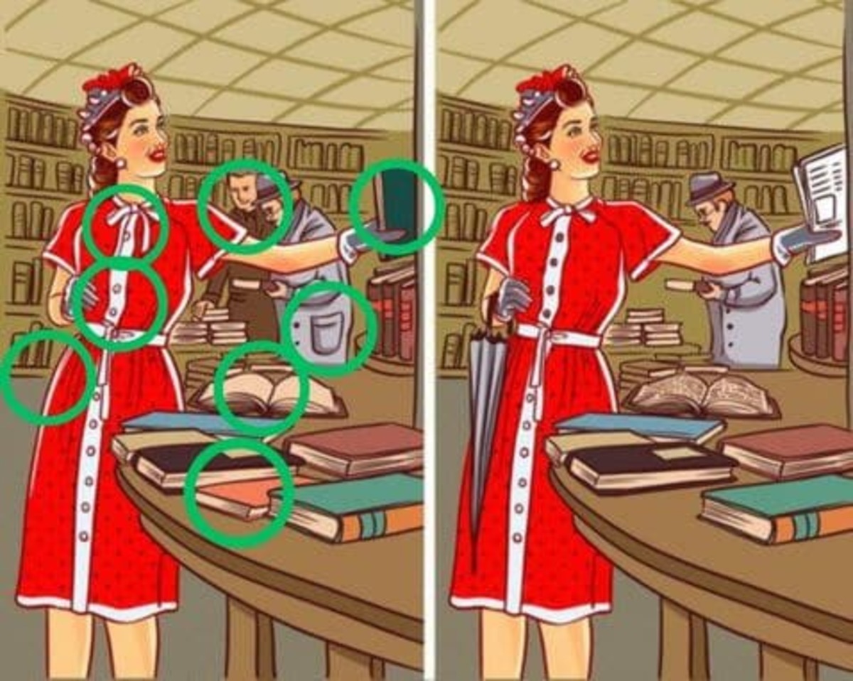 Jeu des différences : Pouvez-vous repérer les 8 différences en moins de ...